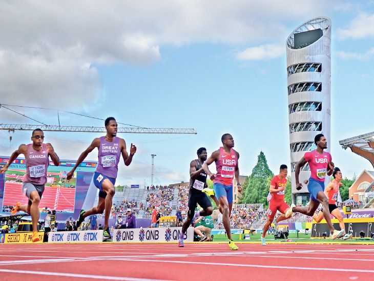 Fred the fastest runner in the world; India's Sreeshankar at the ...