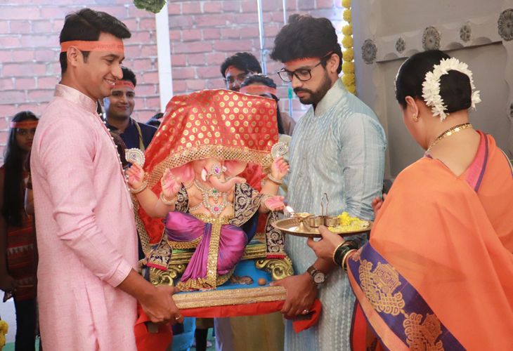 Thipkyanchi Rangoli Ganpati Special Kanetkar family will celebrate ...