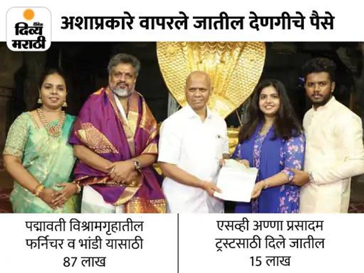 Muslim couple donates 1.02 crores to Tirupati | Ambani gave 1.5 crores ...