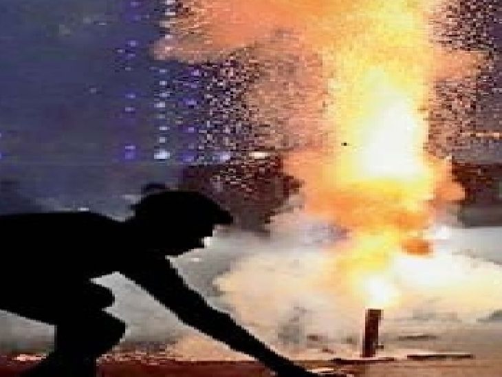 If burned while firing crackers, immediately run cold water; As advised ...