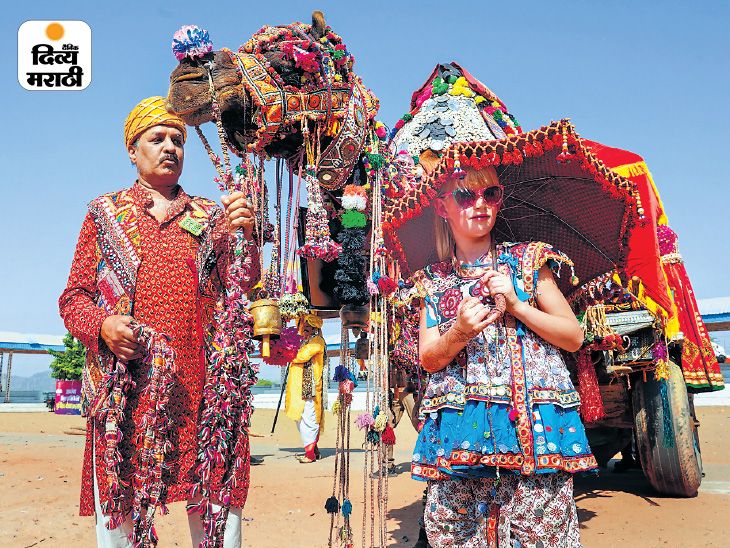Tourist attractions... The world famous Pushkar Mela begins | उंट ...