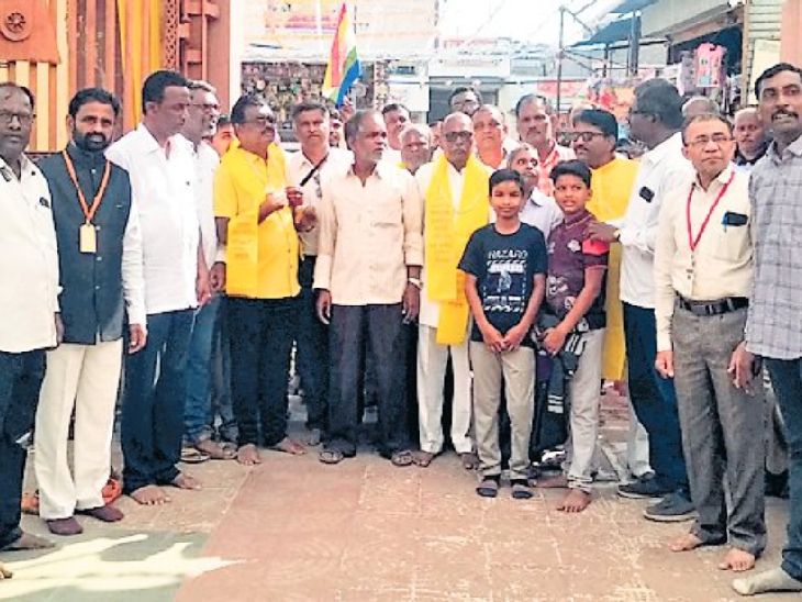 5 thousand devotees came on foot for the Kachner Yatra | marathi news ...