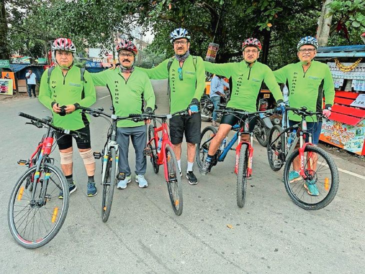 5 Senior Cycle Ride from Kaechi to Kanyakumari; Arrangements for travel ...