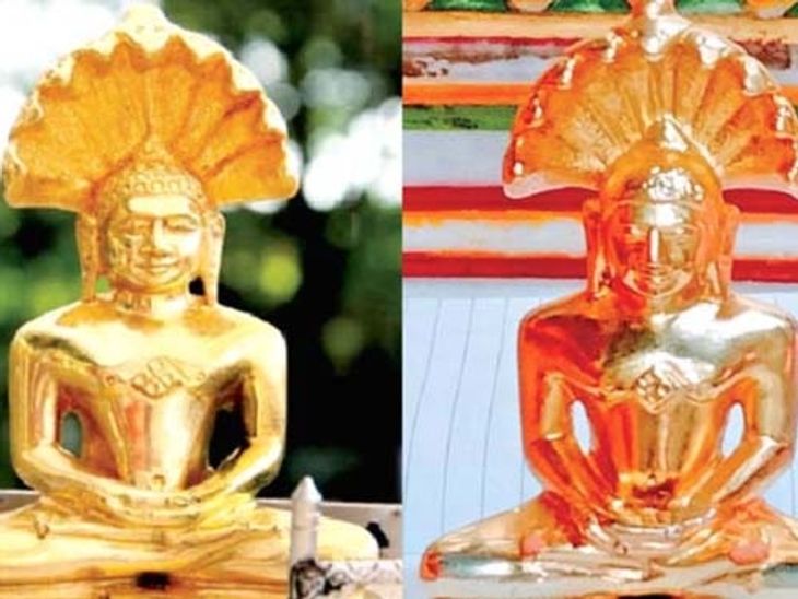 Aurangabad Crime | Arrested Madhya Pradesh stealing 2 kg gold idol Jain ...