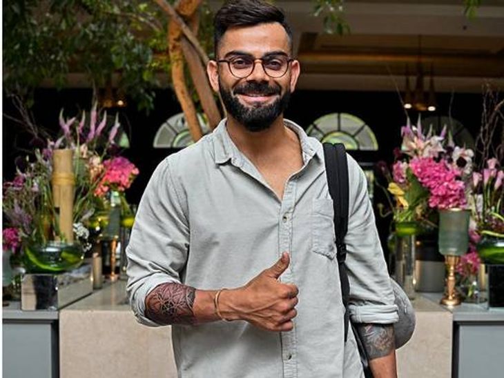 Virat Kohli Tattoo; RCB Camp Photo Goes Viral | Royal Challengers ...