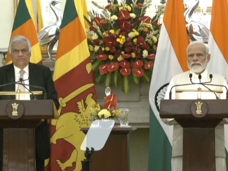 Sri Lanka President Ranil Wickremesinghe India Visit; PM Modi | भेट ...