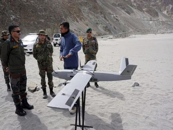 Hi tech Drones Deployed Northern Western Borders While BRO To Construct ...