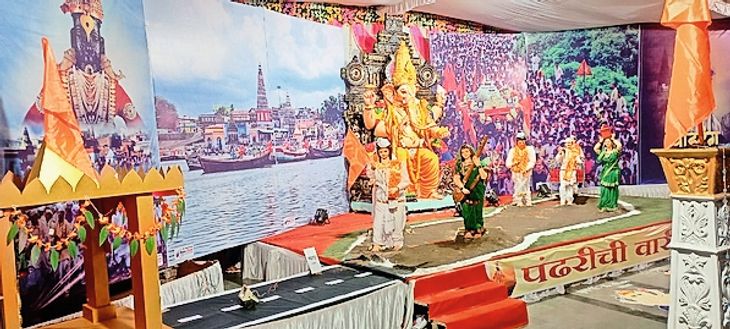 Ganesha devotees were overwhelmed by the festival of Pandhari ...