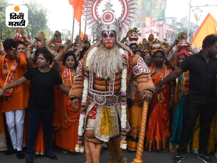 Chhatrapati Sambhajinagar was filled with cheers of 'Siyavar Ramchandra ...