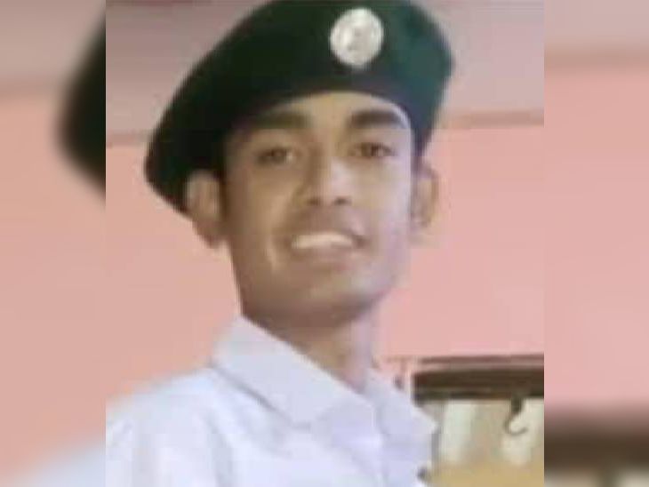 A young man from Pachora village who provided information about Naidla ...