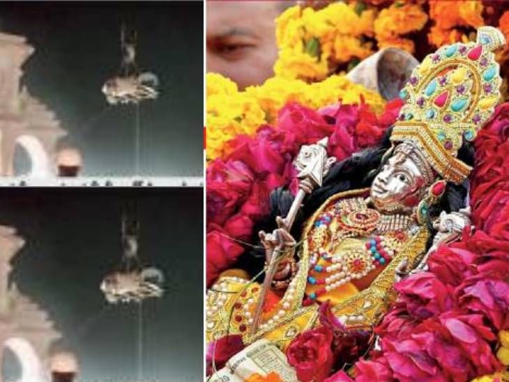 Ramlalla, who was molded for seven months, reached the gabhara | सात ...