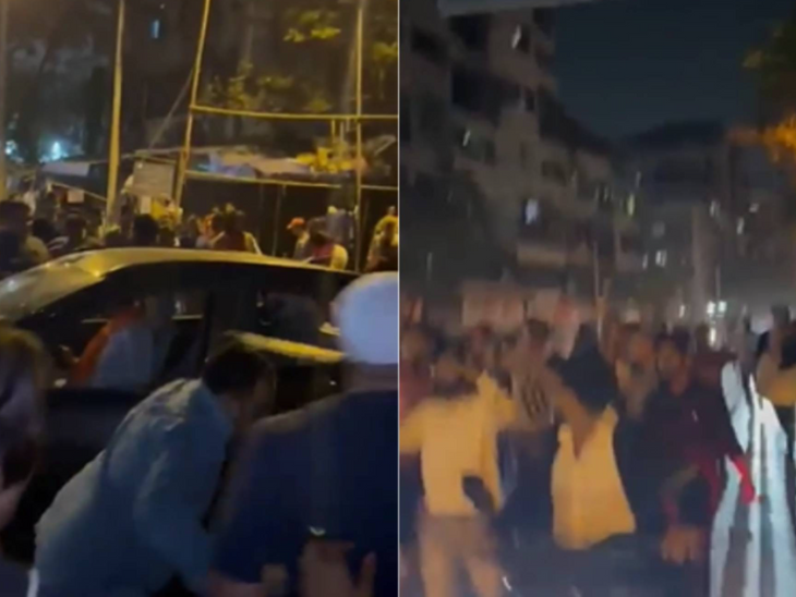 Mob attack on convoy of Ram devotees in Mumbai; 6 injured, 13 vehicles ...