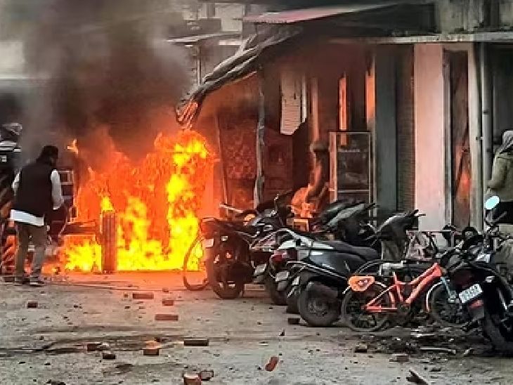 Riots in Haldwani: Stone-petrol bomb attack; 6 people died ...