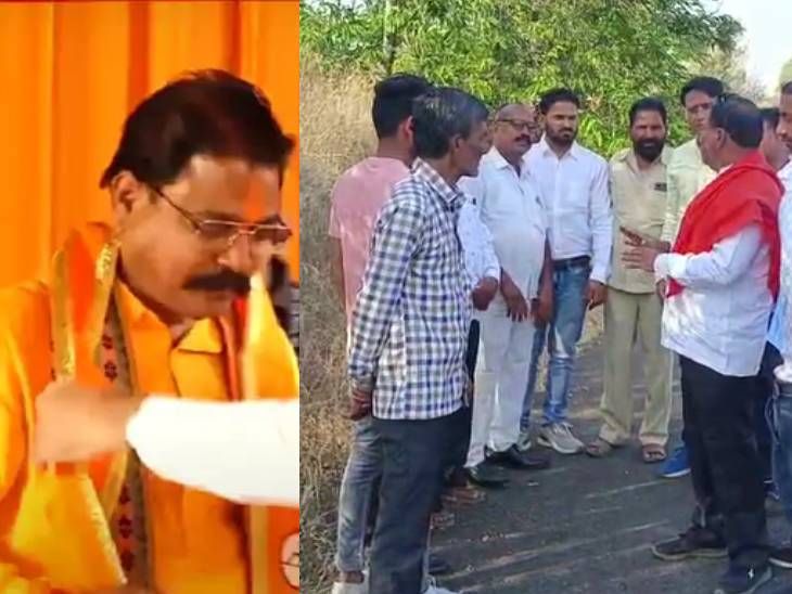 Thackeray group aggressive on MLA Amshya Padvi Nandurbar News | थोडीही नैतिकता शिल्लक असेल तर ...