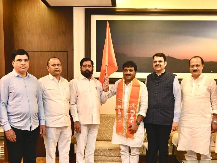 MLA Raju Parwe in Shiv Sena Shinde Group Eknath shinde Devendra ...