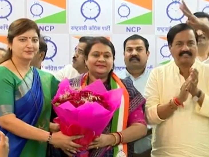 Rana Jagjit Singh Wife Archana Patil Ncp Joins Update Bjp Vs Ncp Sharad Pawar | मोठी बातमी: भाजप ...