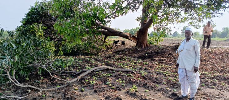 Unseasonal weather hits Latur, Nanded and Beed; One dead in Ausa due to ...