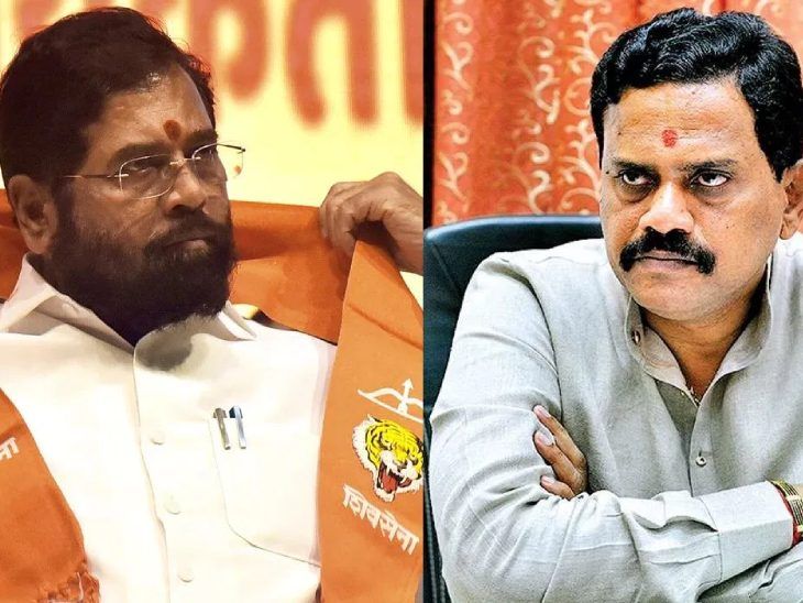 Rajan Vikhare Attack on Eknath Shinde Lok Sabha Election | Thane Lok ...