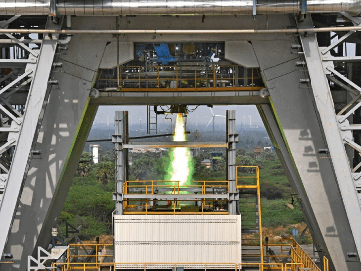 ISRO Another Test Of Semi cryogenic Engine Success | सेमीक्रायोजेनिक ...