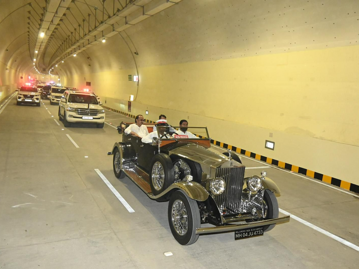 Marine Drive to Haji Ali North channel opened cm eknath shinde | मरीन ...