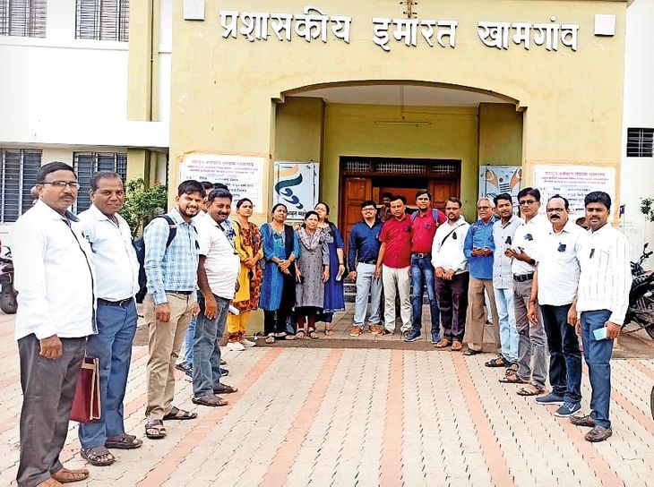 After the revenue employee, now Talathas' agitation for various demands ...