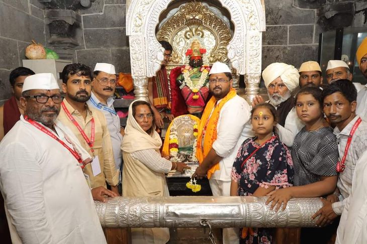 Return of Saint Muktai; Kothali on 10th August after 20 days of travel ...