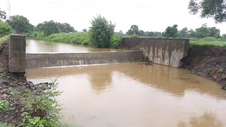 All dams at Jamthi full; Aadhaar has been received, the water level in ...
