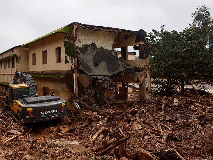 Landslides in Wayanad 270 dead, Kerala Wayanad Landslide Rescue ...