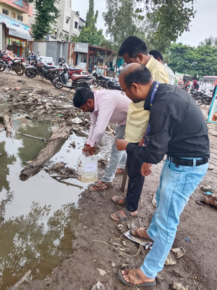 Increase in the number of patients of communicable diseases in Rahuri ...