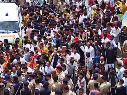 In Himachal, people took to the streets over the mosque dispute ...