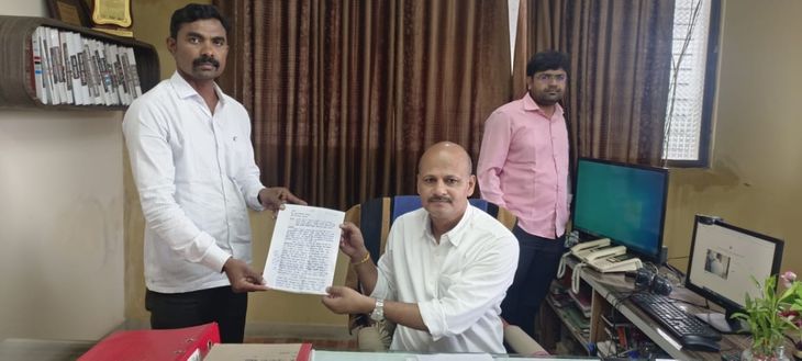 BJP's Rupedra Chavan has given a statement to the municipal chief about ...