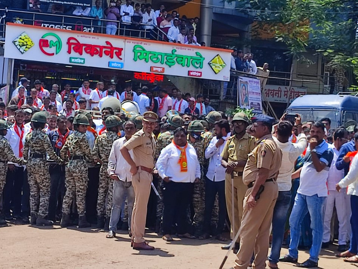 Shambhuraj Desai group responds to Ubatha's outrage march with a ...