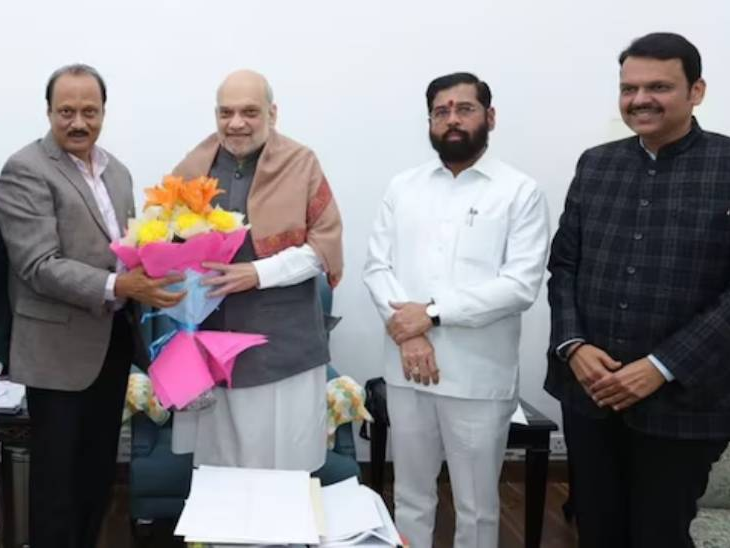 2 and half hour discussion, CM in bouquet, meeting with Amit Shah till ...