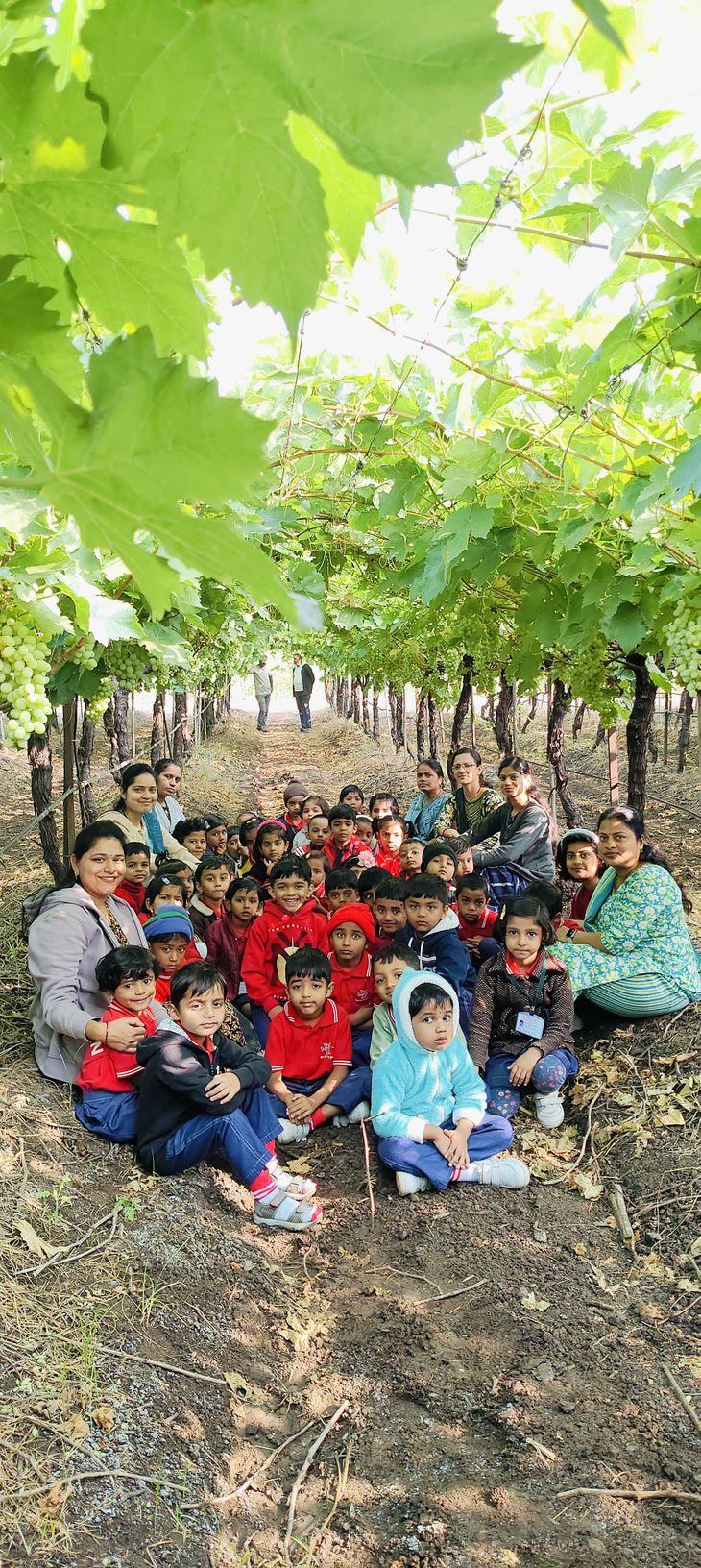 Students were given information about agriculture, an innovative ...