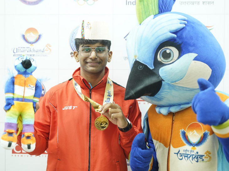 World Junior Champion Parth Mane Won Gold And Rudraksh Patil Won Silver In 10m Shooting | 38वे ...