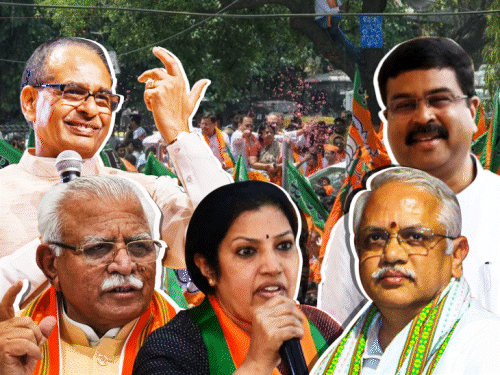 BJP President Candidate; Shivraj Chouhan Manohar Khattar | Dharmendra ...