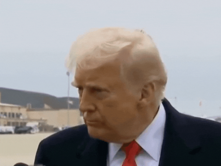 Donald Trump Reporter Mic Viral Video | Washington DC