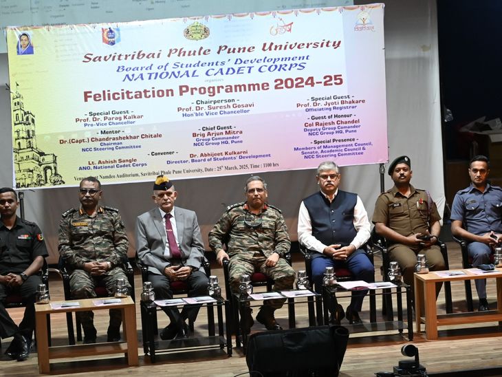 Guidance workshop for NCC cadets in Savitribai Fule University Pune