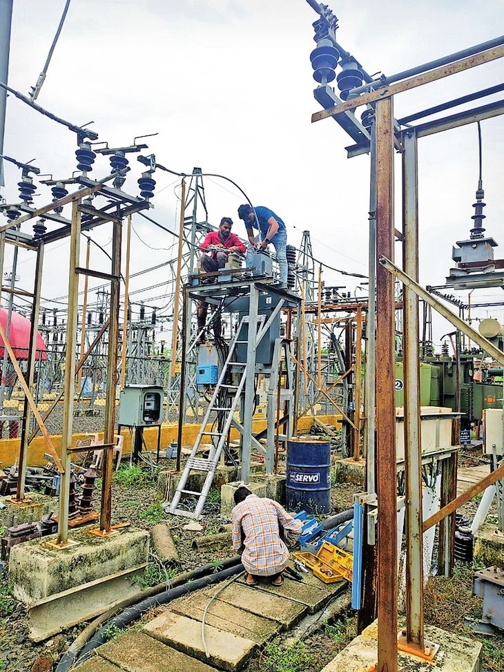 Power outage causes disruption in power system due to magnetic field, MSEDCL system succeeds in ...