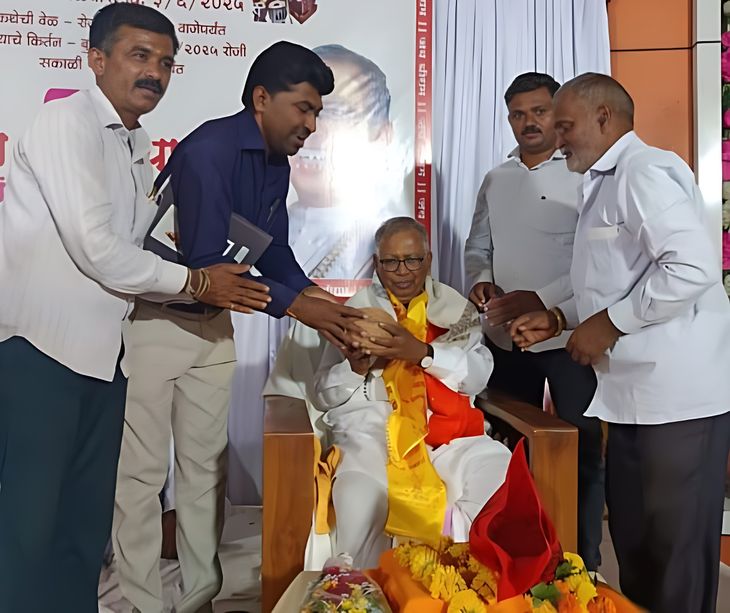 Conclusion of Shri Ram Charitra Chintan Katha at Parola, Shri Ram Katha ...