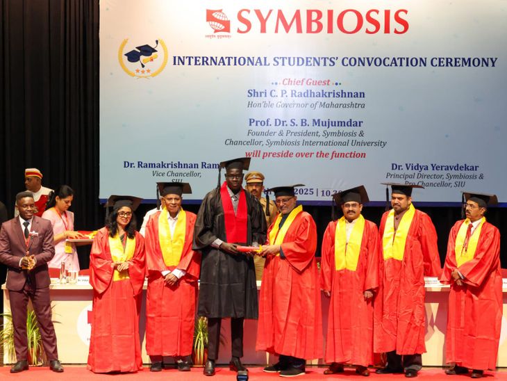 Governor Radhakrishnan Symbiosis Convocation Success Mantra