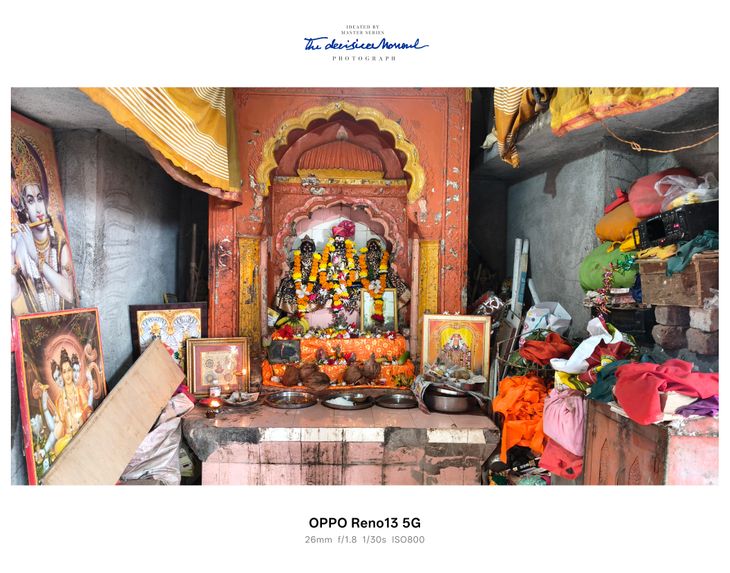 Devotees throng the ancient Rai Vitthal Rukmini Temple in Erandol city ...