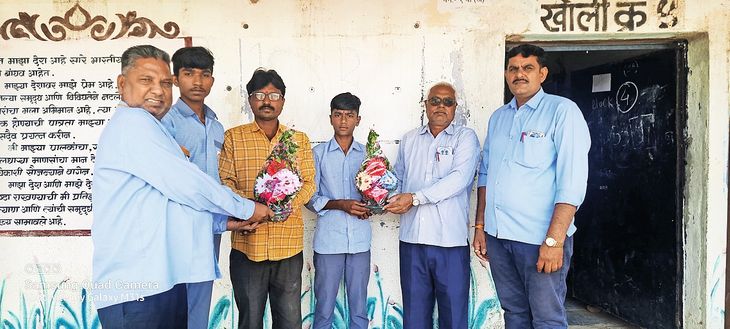 Sanket Bhalekar from Kothali soars, takes a leap in district-level ...