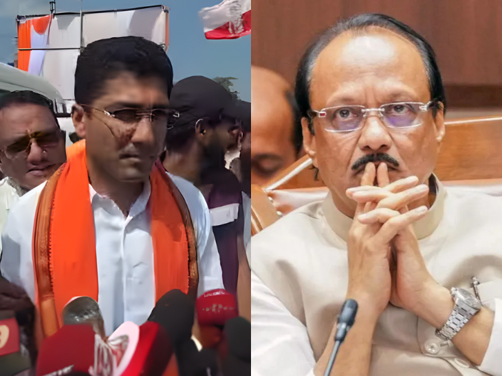 Sangram Jagtap Modifies Speech Ajit Pawar Warning