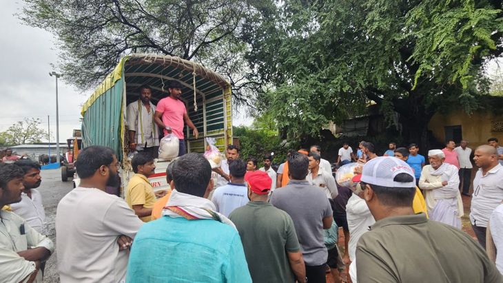 Essential items and grocery kits distributed to 60 flood-affected ...