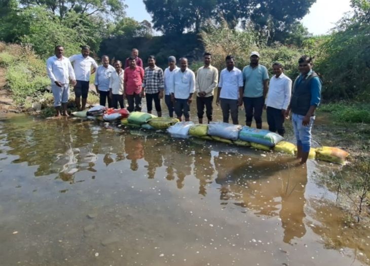 50 forest dams constructed in 30 villages, 50 to 60 lakh liters of ...