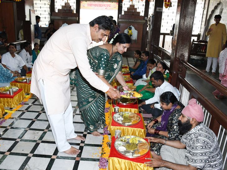 Seva Mitra Mandal Hosts Event at Kasture Chowk Temple