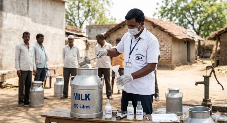 After Khawa, now milk samples have been seized for testing by the Food ...