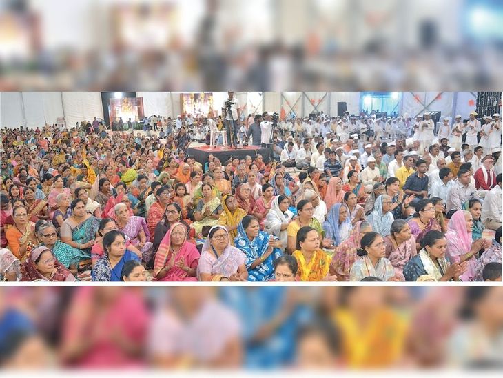 3,500 devotees participate in the 8th Parayan of Amalnerkar Maharaj Sangh