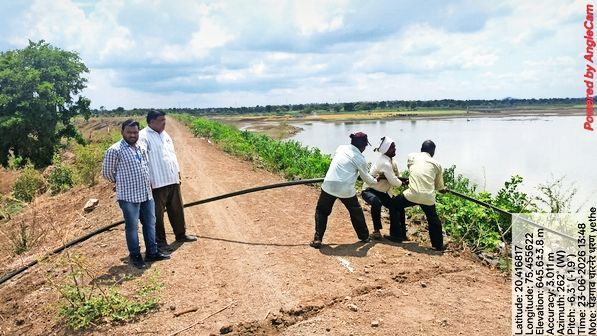 Illegal water extraction at Charner; Revenue, Gram Panchayat ...